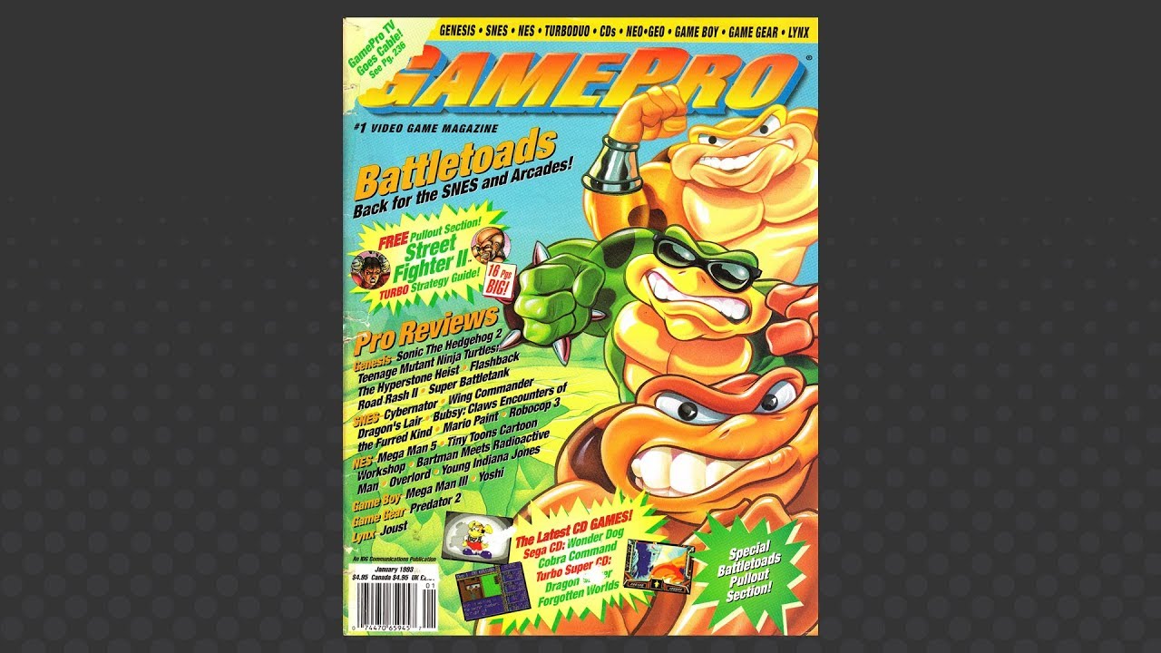 GamePro Magazine - January 1993 - YouTube