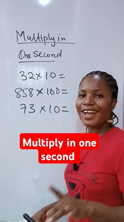 Multiply in a second with this method. #mathshorts #maths #mathtricks - YouTube