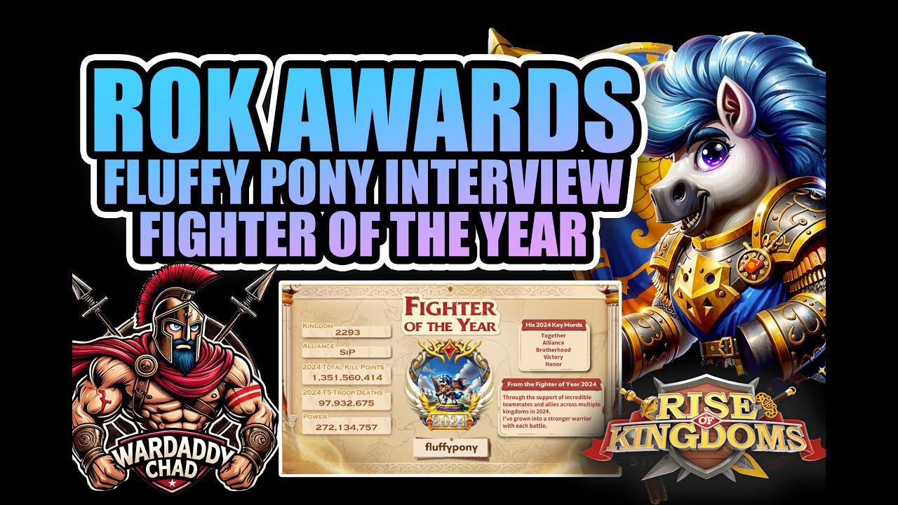 ROK 2024 Awards! Fluffy Speaks - Rise of Kingdoms - YouTube