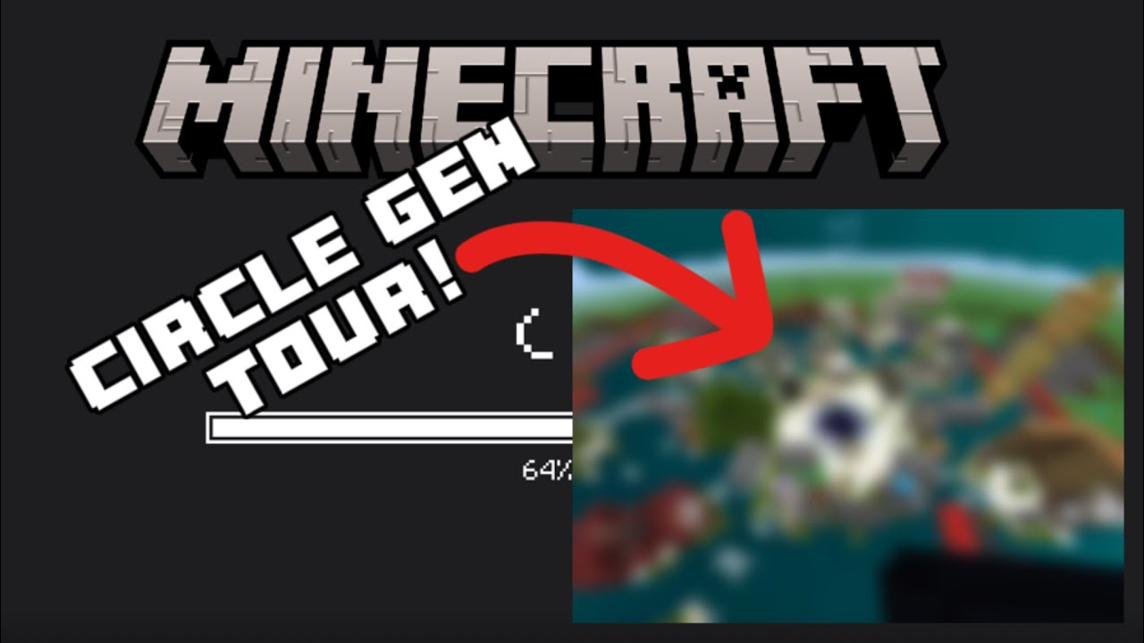 Tour of Circle gen (Minecraft skygen) - YouTube