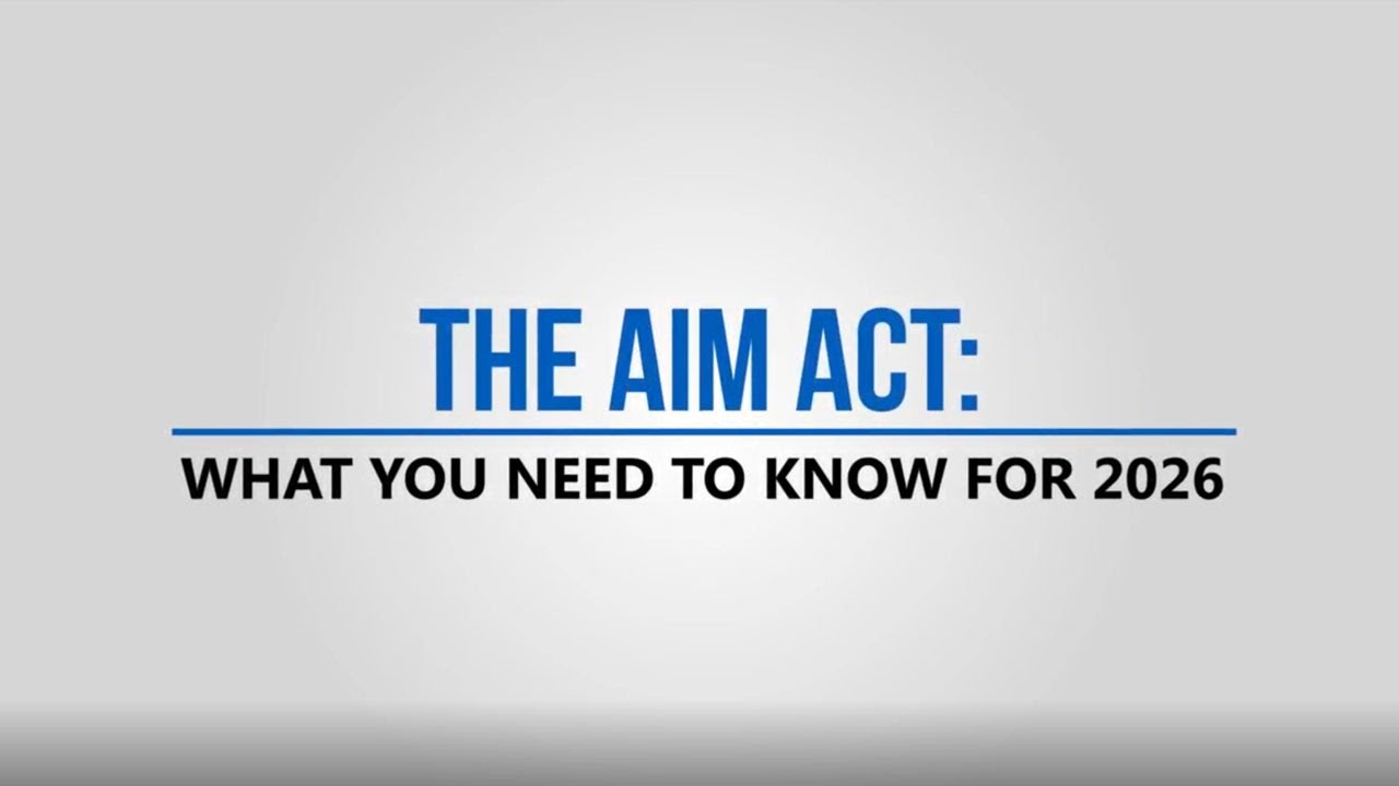 RSG and the AIM Act - YouTube