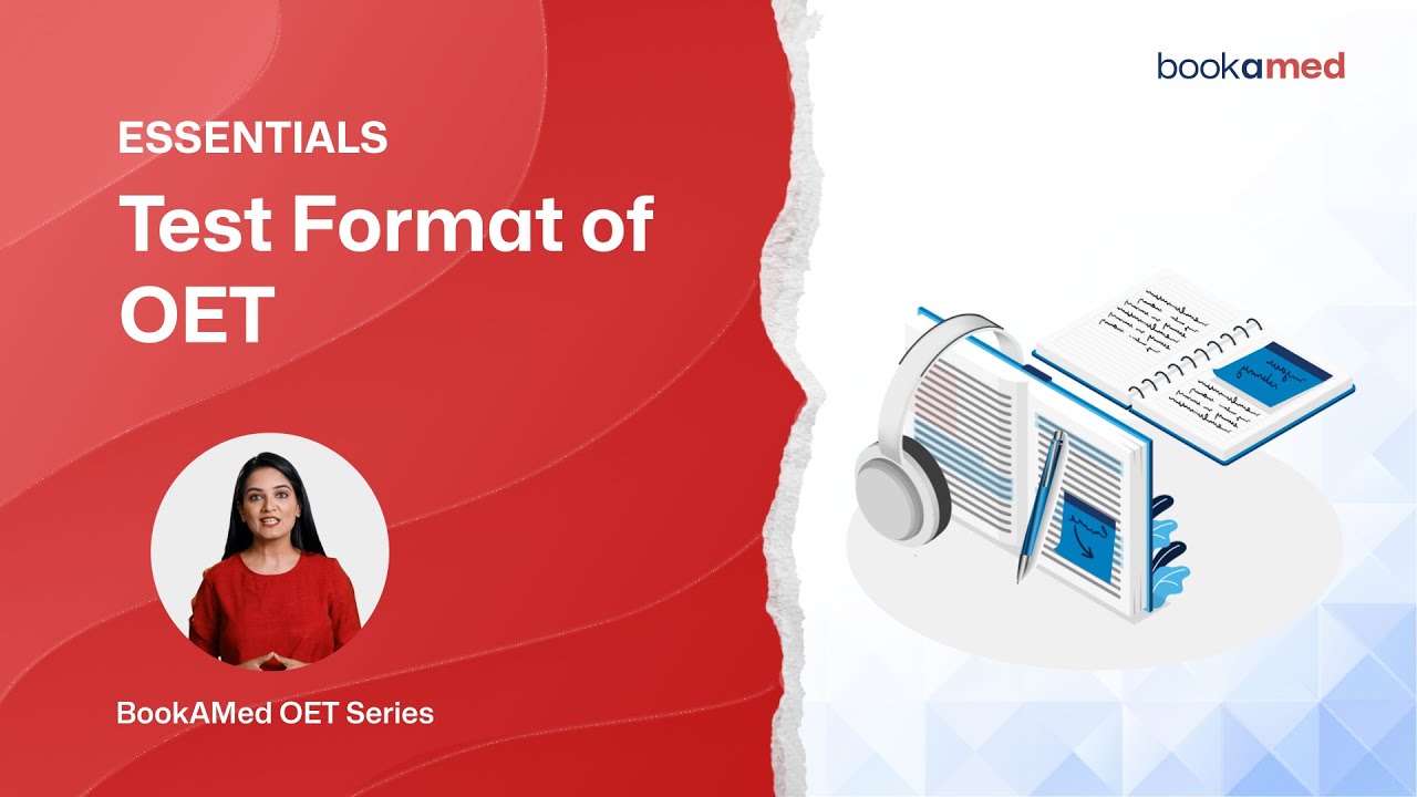 Test Format of OET | BookAMed OET Series - YouTube