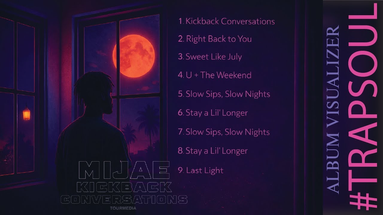 Mijae - Kickback Conversations– Full TrapSoul Album Visualizer (Chill R ...