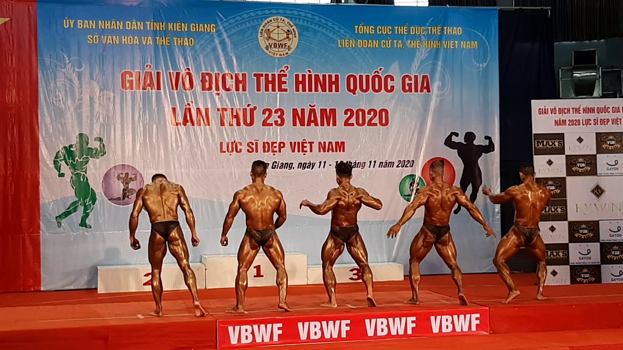 Chung kết hạng cân 90kg nam | Giải vô địch thể hình quốc gia 2020 - YouTube