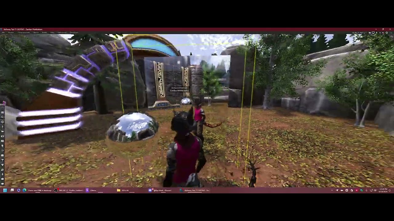 Second Life - How to Set Up Mirrors - YouTube