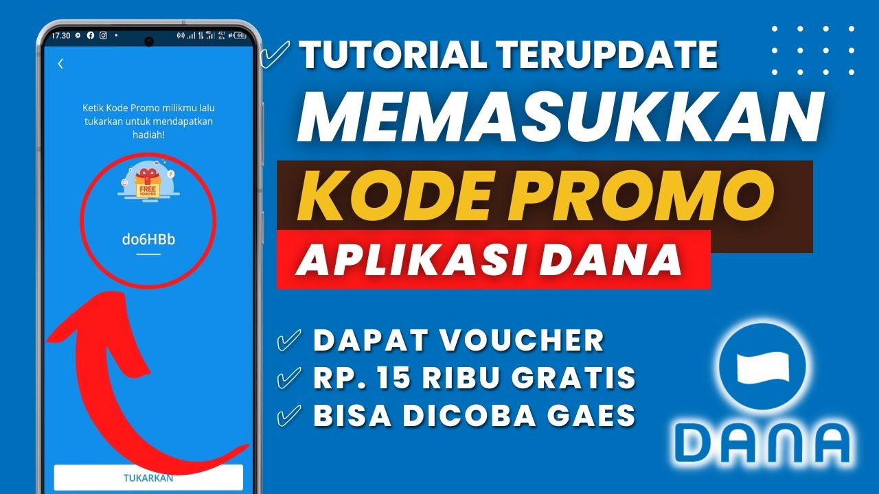 Cara Memasukkan Kode Promo DANA 2023 - YouTube