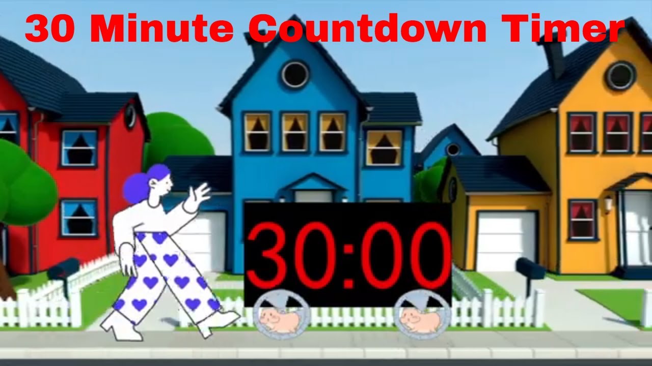 Relax! 30 Minute Countdown Timer with Calm Jazz Music and Alarm for ...