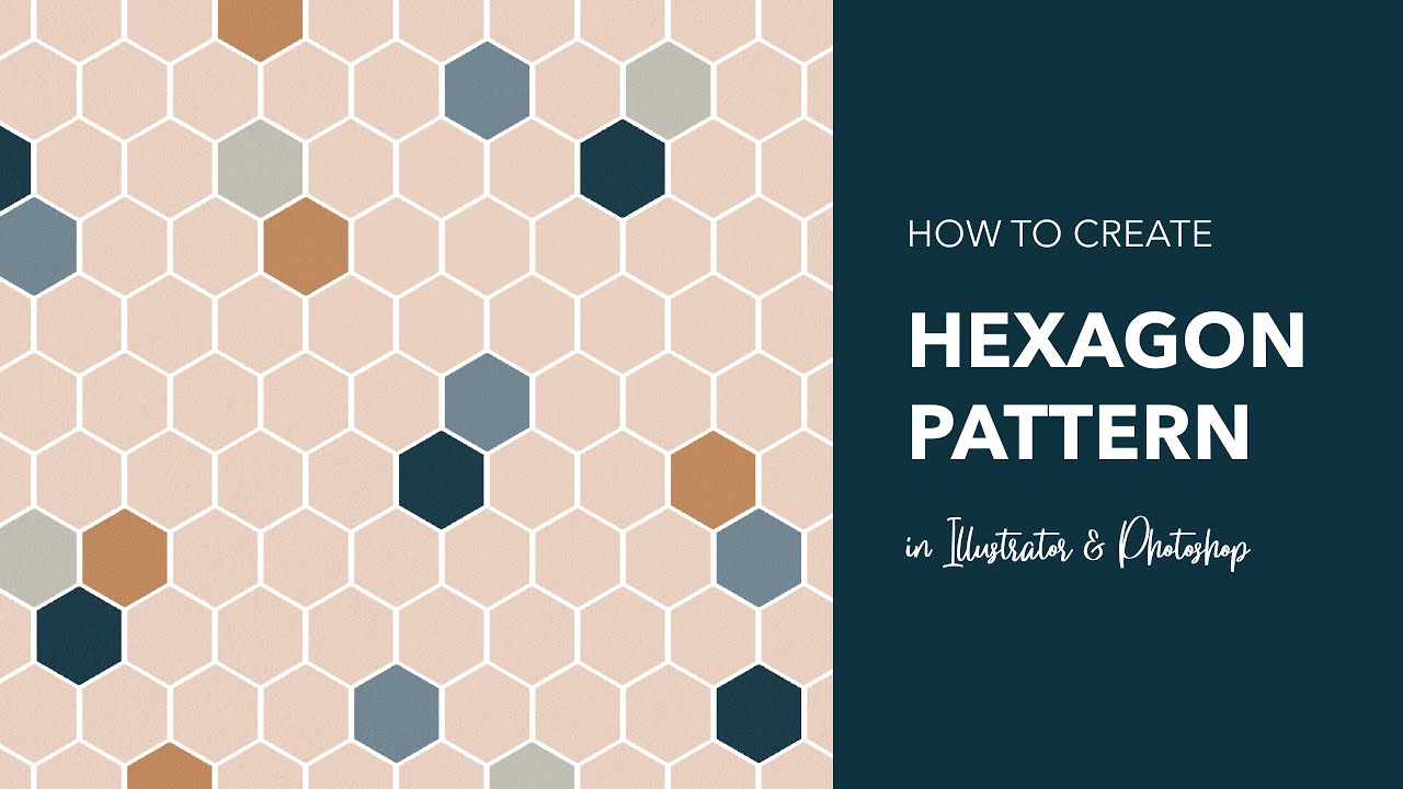 How To Create A Hexagon Pattern In Adobe Illustrator Photoshop Honeycomb Pattern Design How To Create A Hexagon Pattern In Adobe Illustrator Photoshop Honeycomb Pattern Design