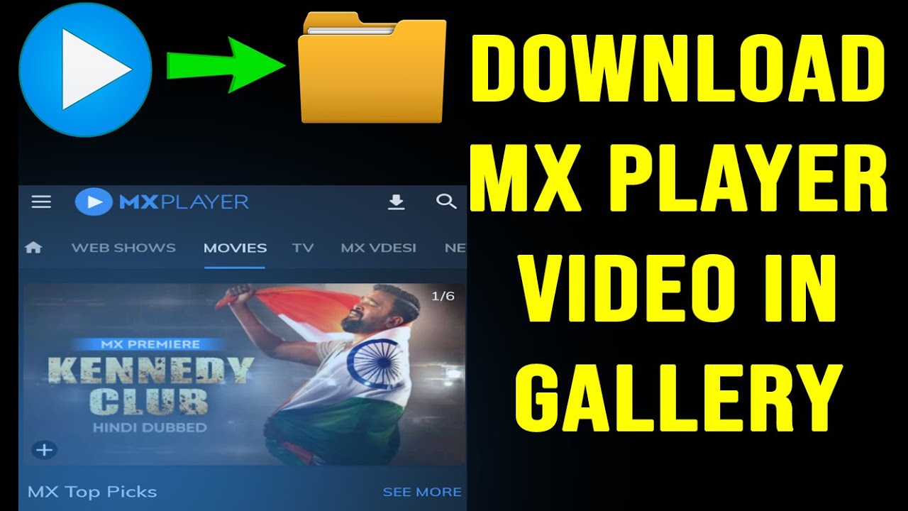 How to download mx player videos in gallery 2021 | how to share mx ...