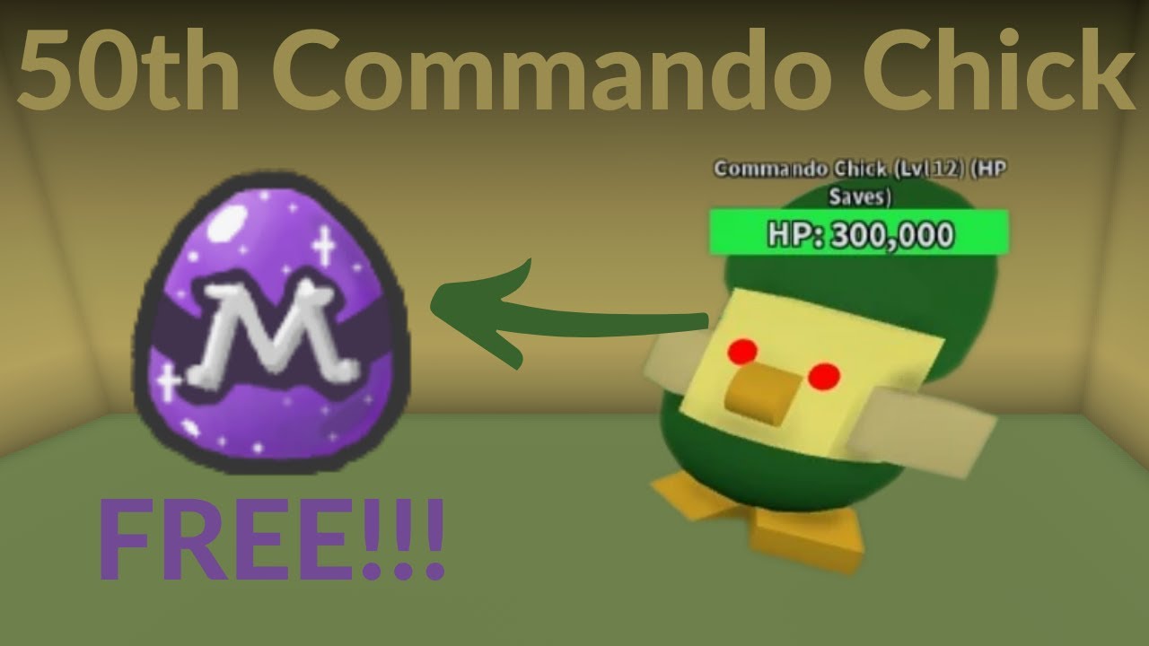 Capturing the 50th Commando Chick | Bee Swarm Simulator - YouTube