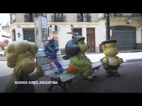 Argentina rinde homenaje al icónico caricaturista Quino
