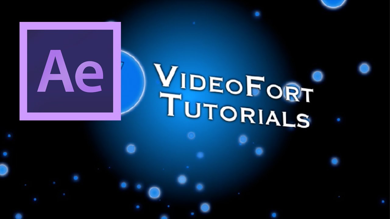 After Effects: Basic Title Creation Part 1 - YouTube