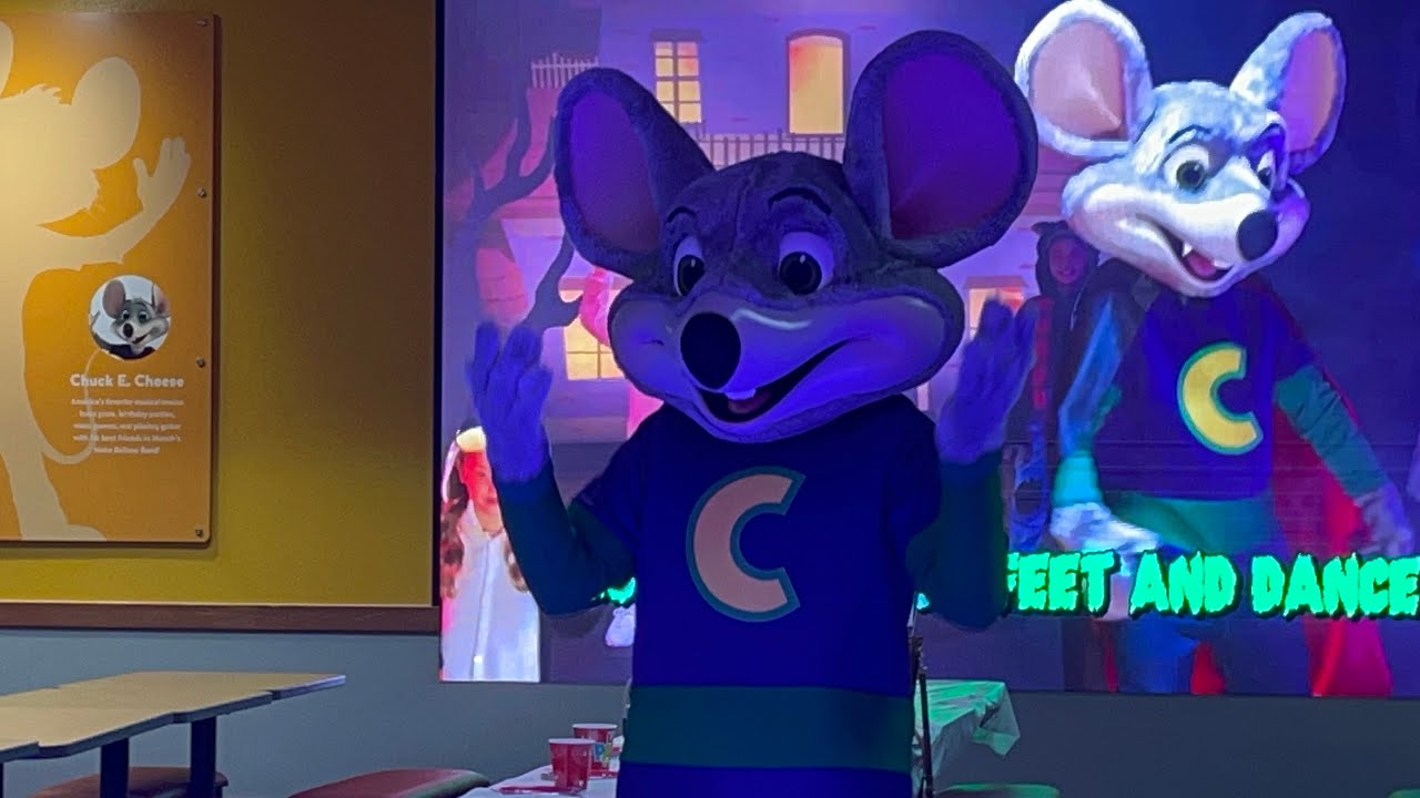 Chuck E Cheese Haunted House Party Live Show Boise Idaho - YouTube