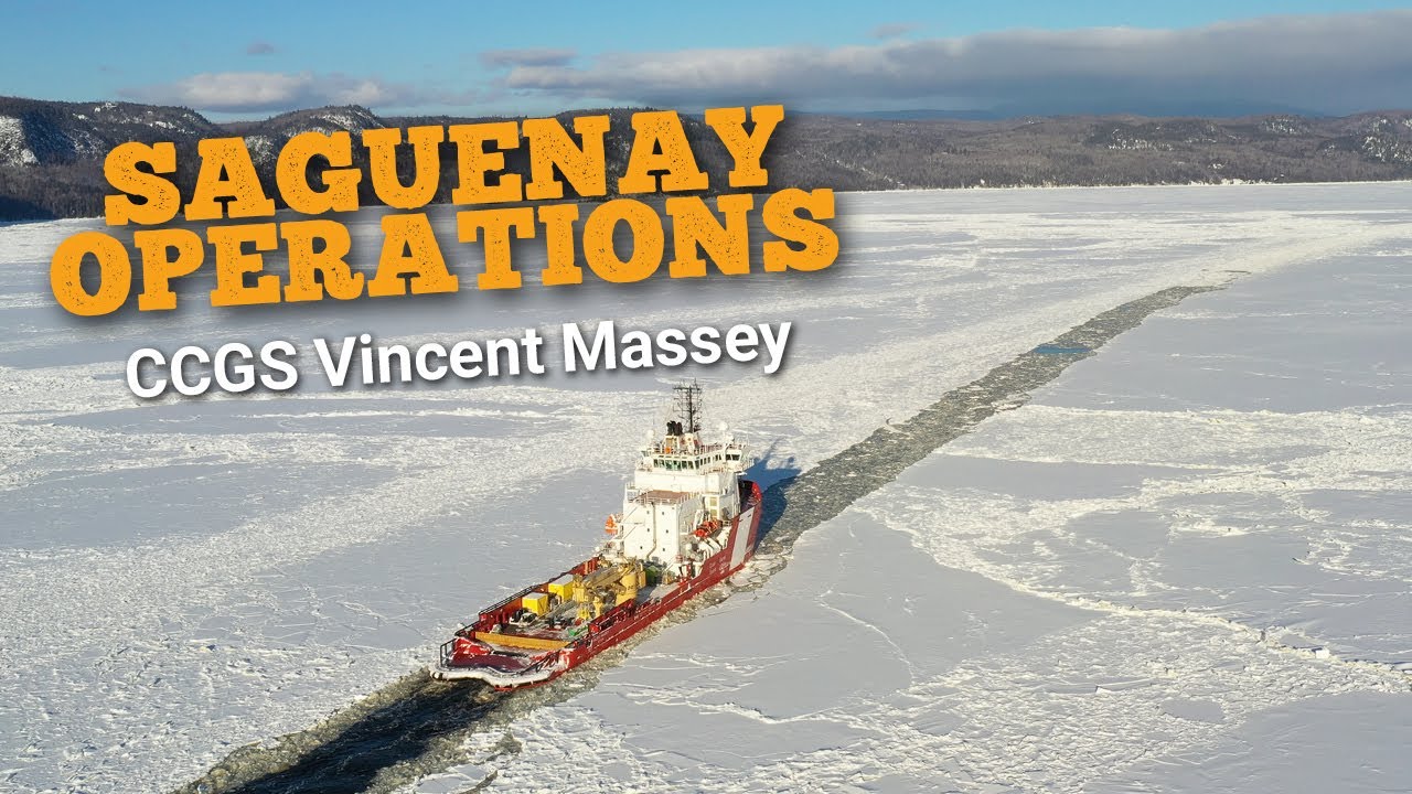 Saguenay Operations - CCGS Vincent Massey - YouTube