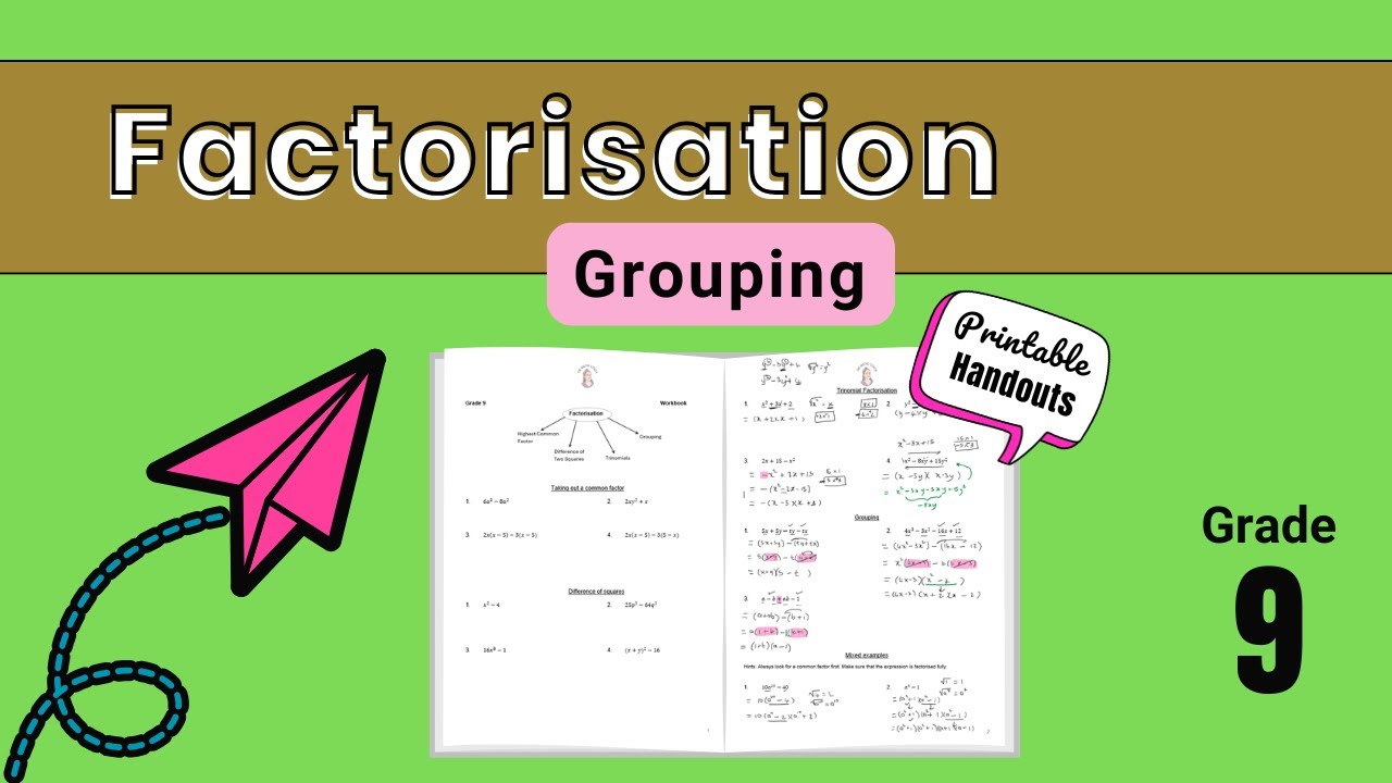 Grade 9 Factorisation | Practice (Part 4) - YouTube