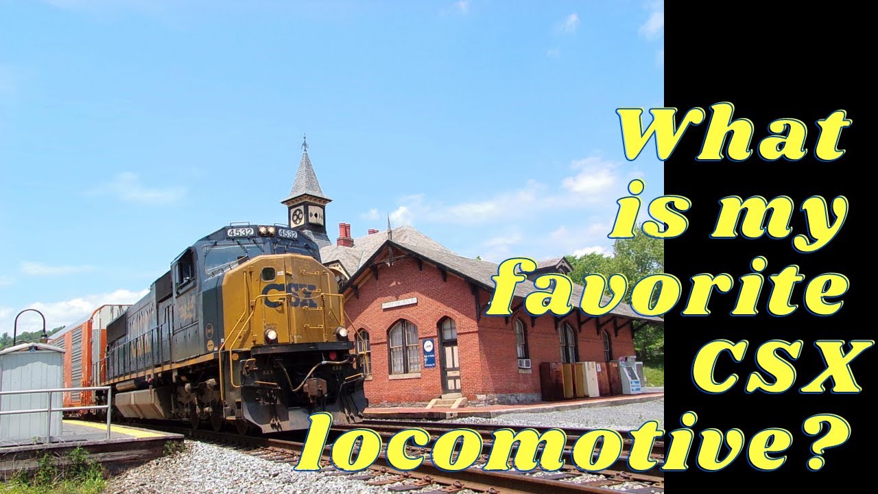 What Is My My Favorite Locomotive on the CSX Roster? - YouTube