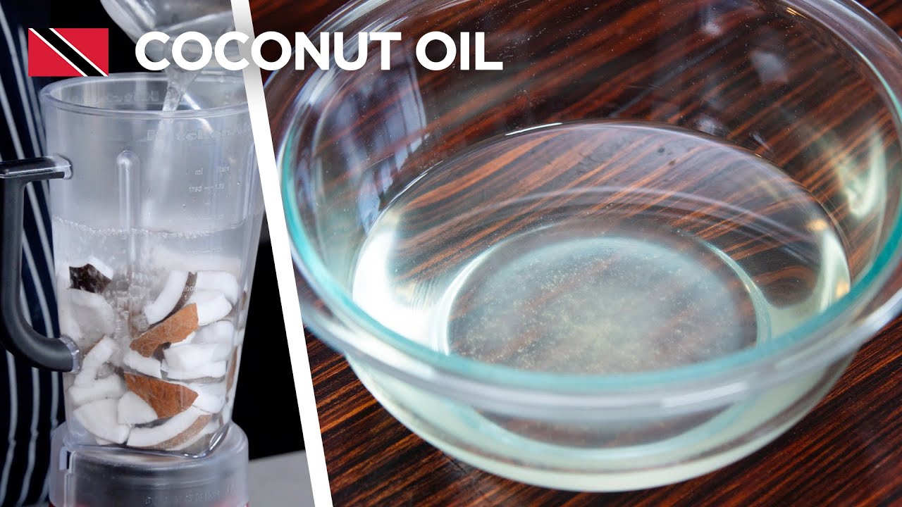 How To Make Coconut Oil by Chef Shaun 🇹🇹 Foodie Nation - YouTube
