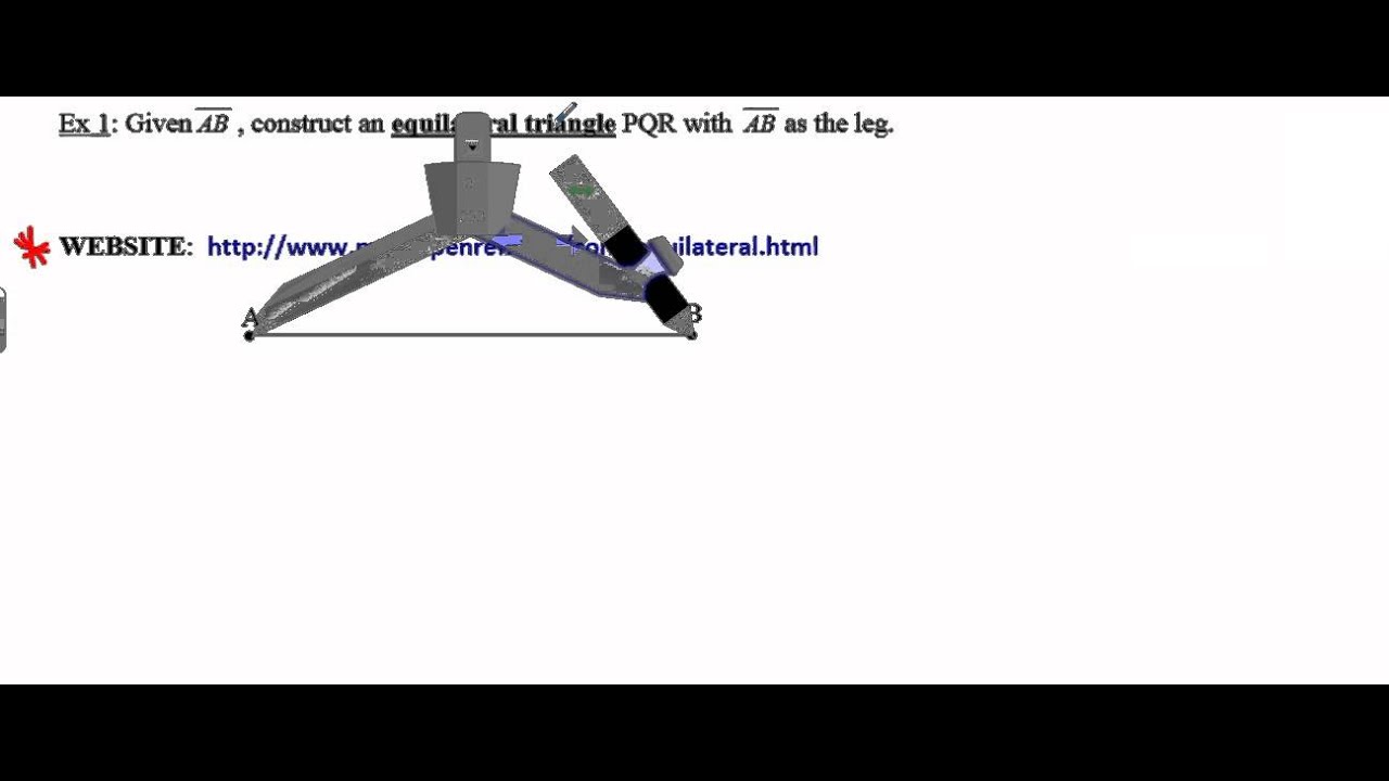 6 -Intro to Constructions - Copying Segments - YouTube