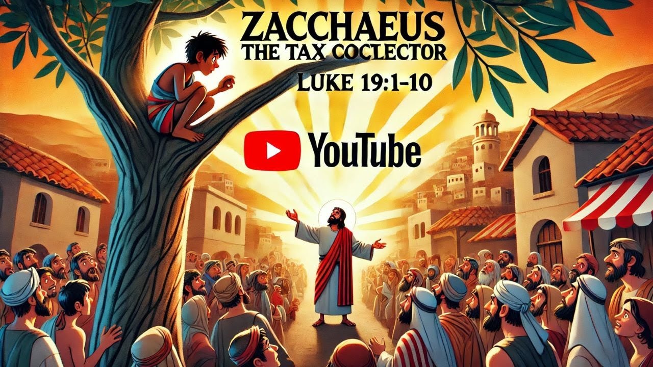 Zacchaeus the Tax Collector (Luke 19:1-10) @Bibleisforyou - YouTube