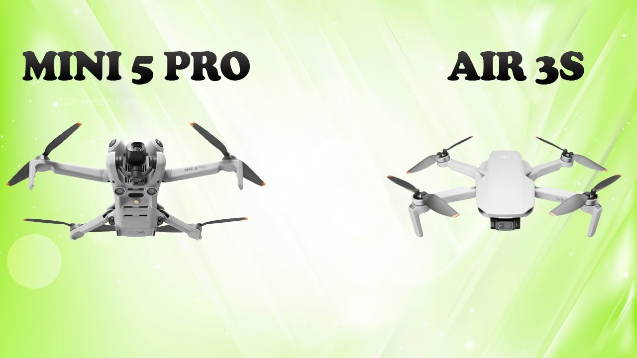 DJI Mini 5 Pro VS DJI Air 3S - Best Comparison 2024! - YouTube