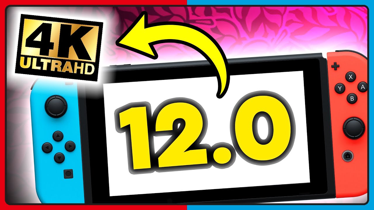 Nintendo Switch 12.0 Por Sorpresa!! 🤫 Pistas de Switch 4K… ¿Para el E3 ...