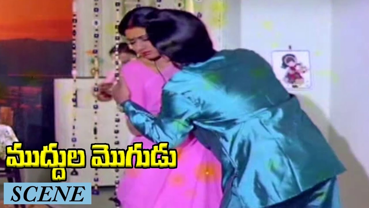ANR & Sridevi Nice Scene || Muddula Mogudu Movie || ANR, Sridevi ...