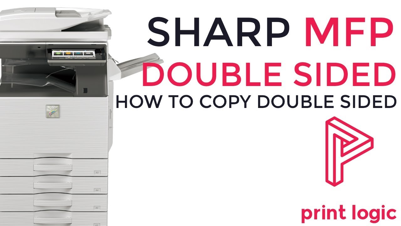 How To Copy Double Sided Sharp MFP 10 1 Screen YouTube How To Copy Double Sided Sharp MFP 10 1 Screen YouTube