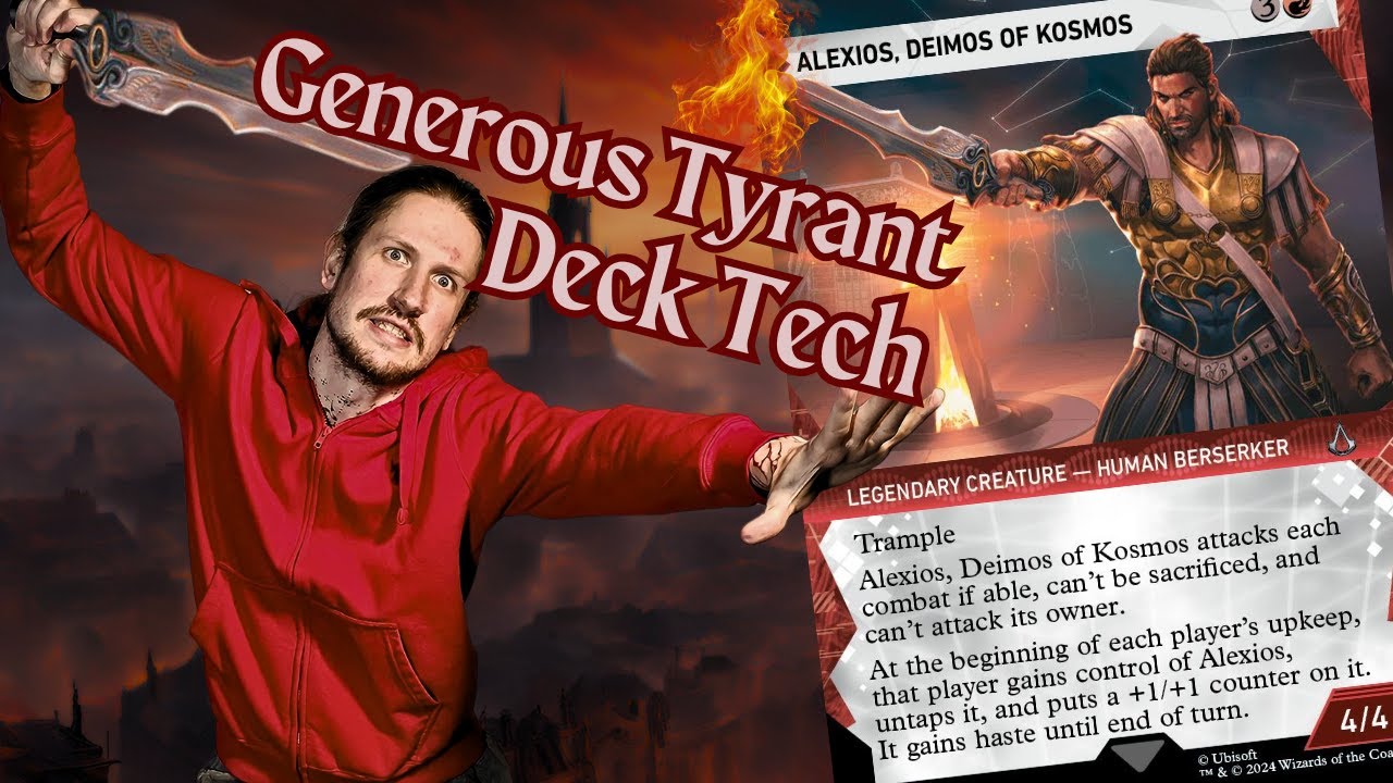 Mono-Red Mayhem: Alexios, Deimos of Kosmos Deck Tech - YouTube