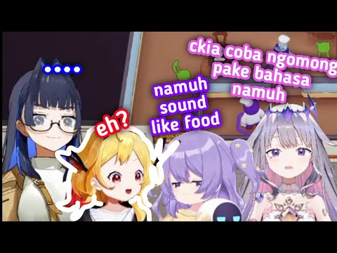 Saat Ckia ngomong pakai bahasa planet nya [hololive id clip] - YouTube