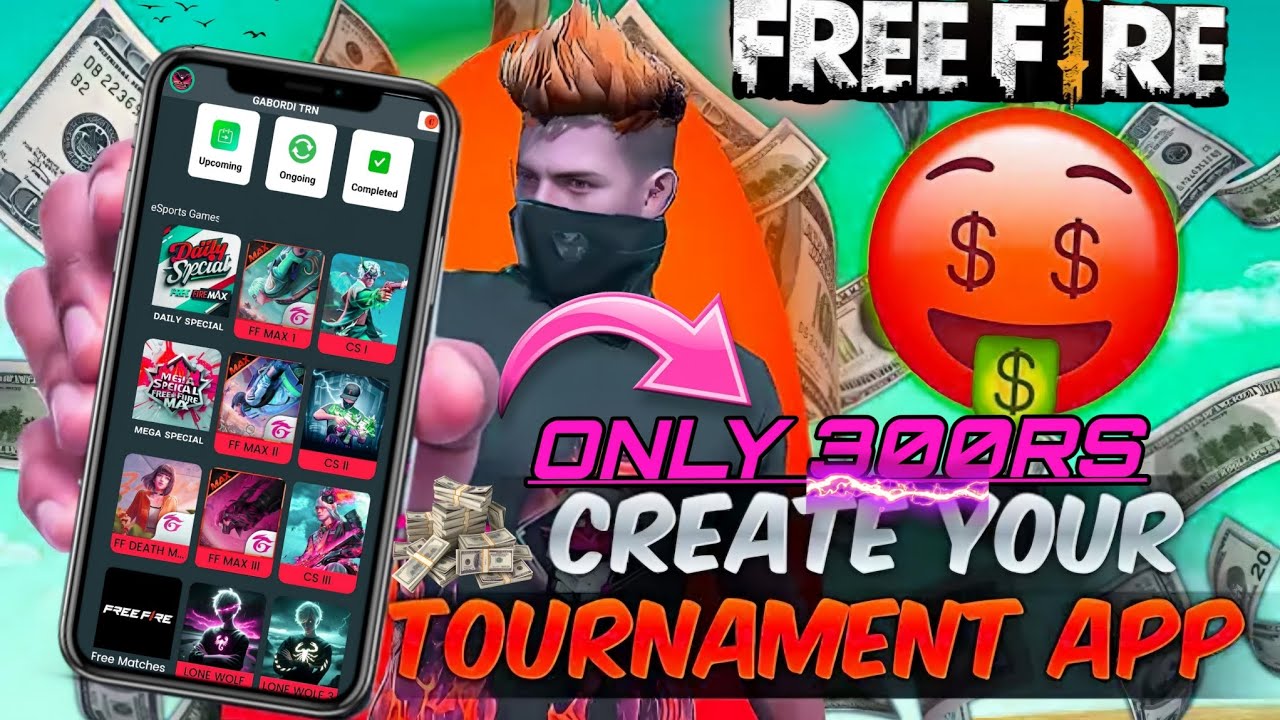 Create Your Own Free Fire Tournament App in Just ₹300! 🔥 (Make Money ...