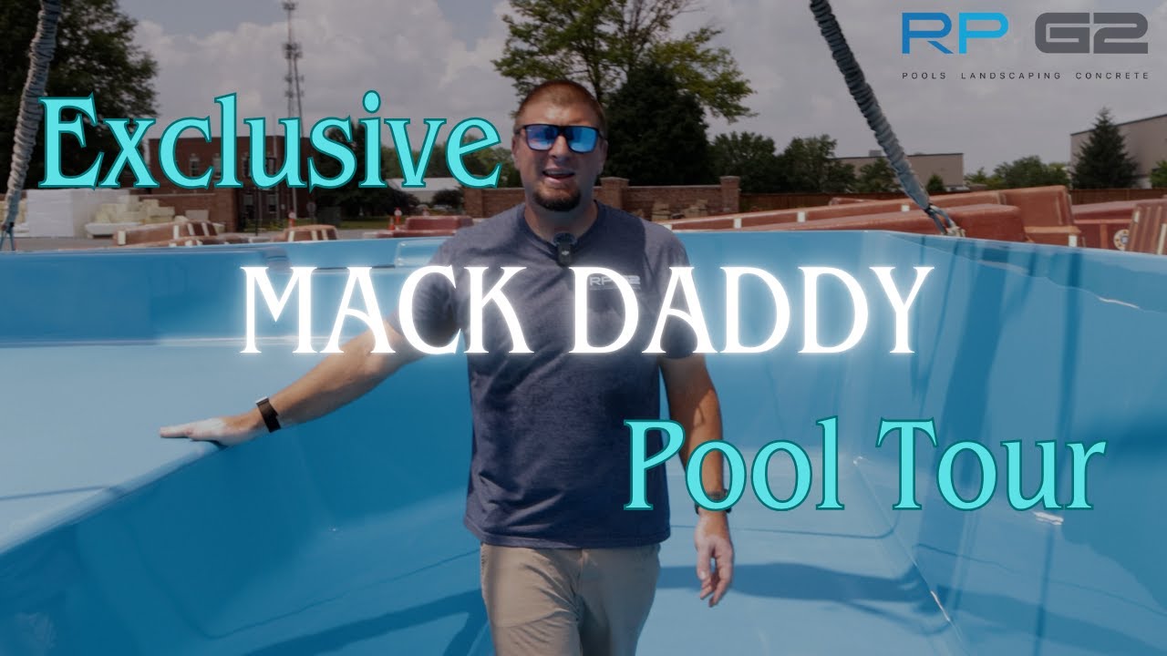 Rectangular Inground Fiberglass Pool | Mack Daddy Pool Tour | Thursday ...