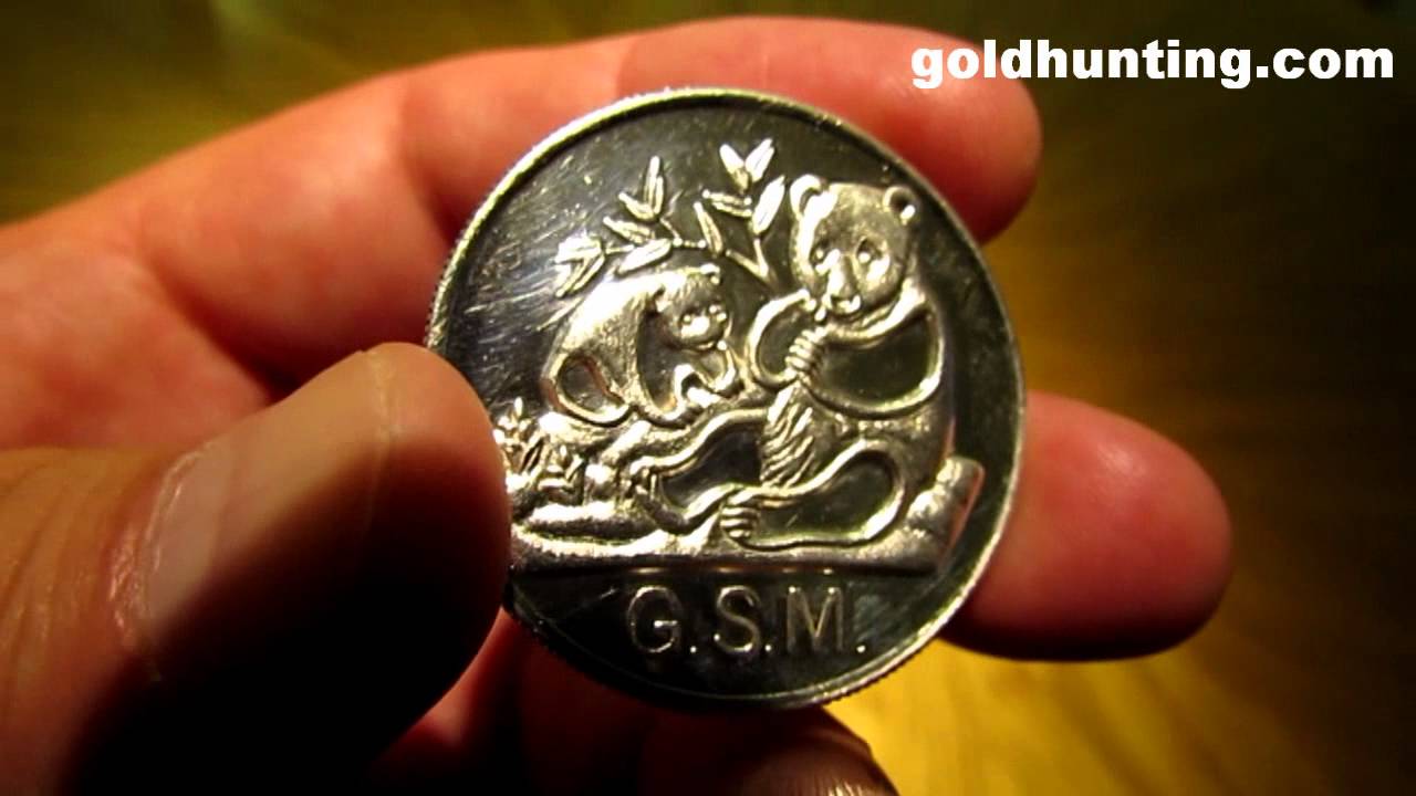 1 OZ 999 SILVER PANDA BEAR COIN, NOT FROM CHINA - YouTube