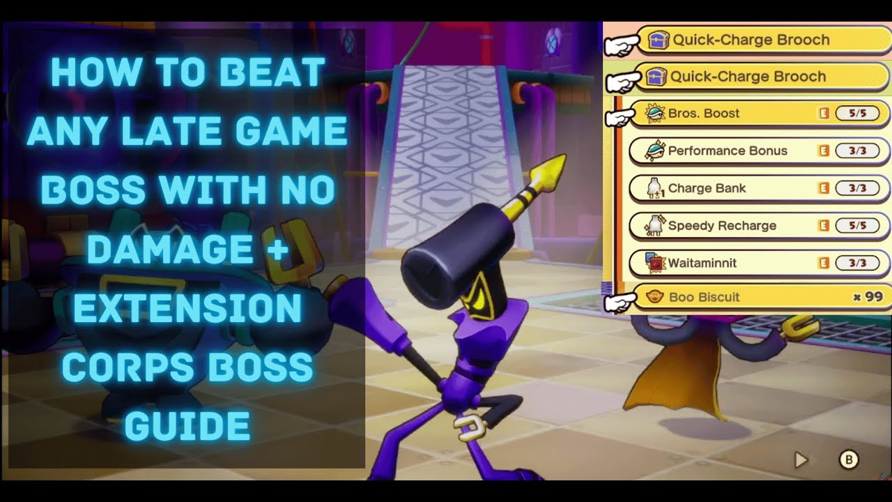 Mario and Luigi: Brothership How to beat any late game boss with no ...