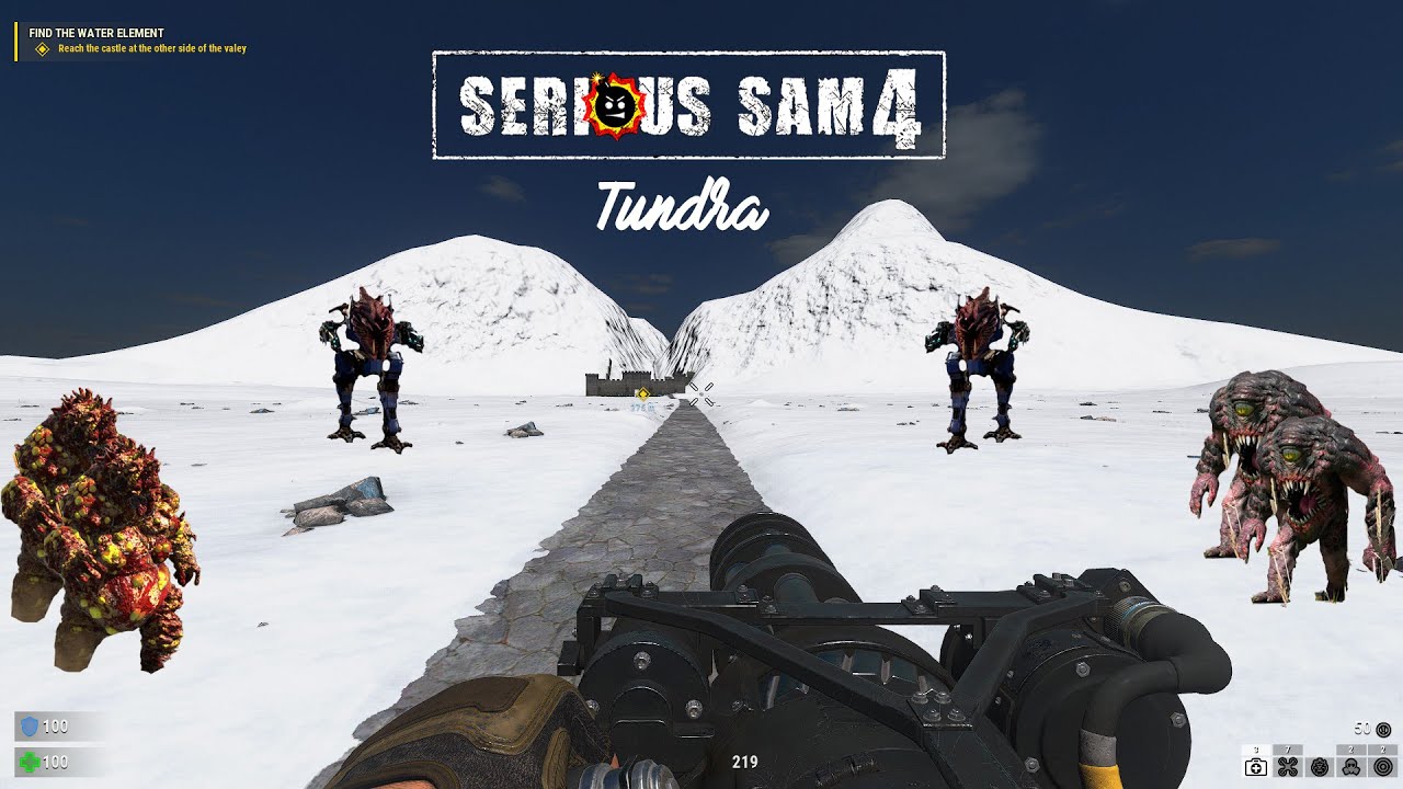 Serious Sam 4 - The Sirian Star Reworked - WIP - Tundra | 4K - YouTube