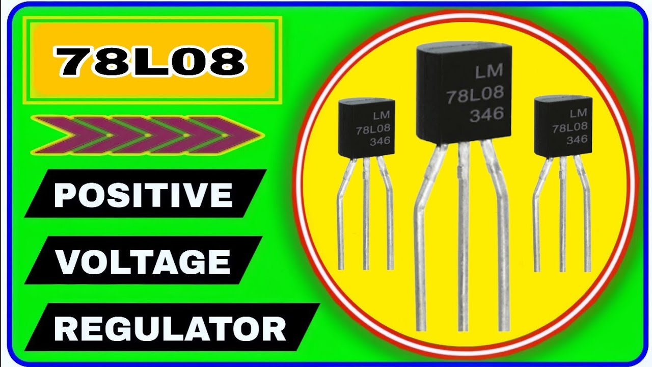 78L08 TO-92 Pakage Positive Voltage Regulator Testing 🆕 || How to Check ...