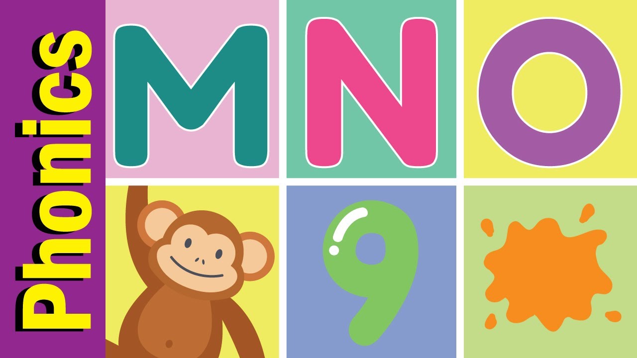 M N O Phonics Chant for Kindergarten | English Pronunciation for ...