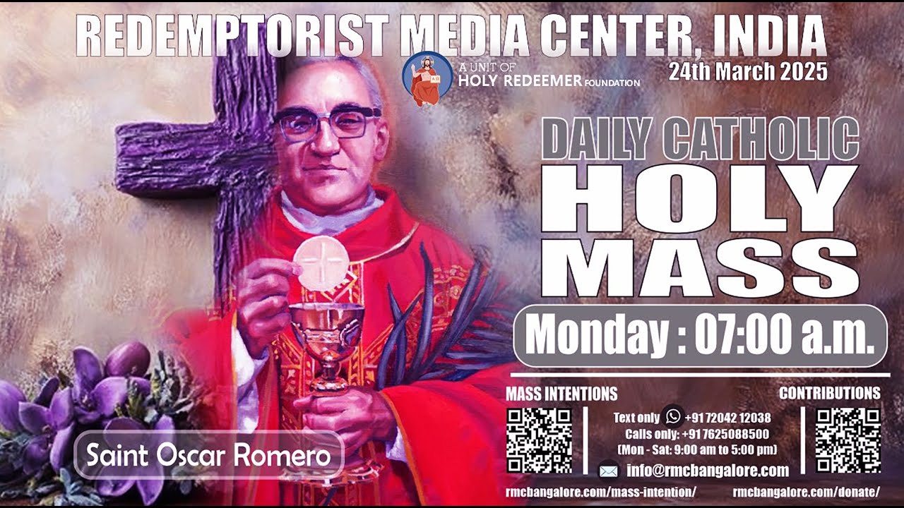 Catholic Holy Mass -24th March, 2025 | Monday - YouTube