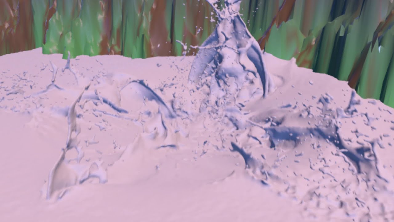 HOUDINI Large scale Ocean Playblast - YouTube