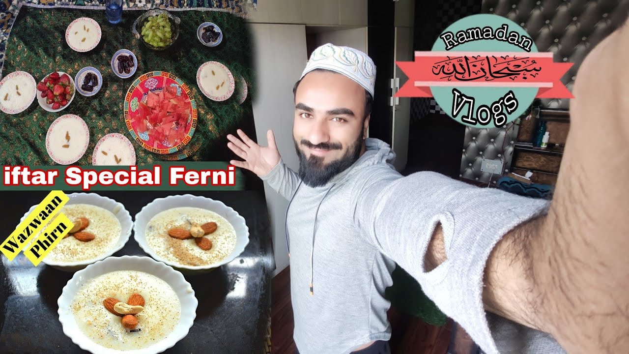 Making Ferni For Iftari !! Ramadan Mubarak - YouTube
