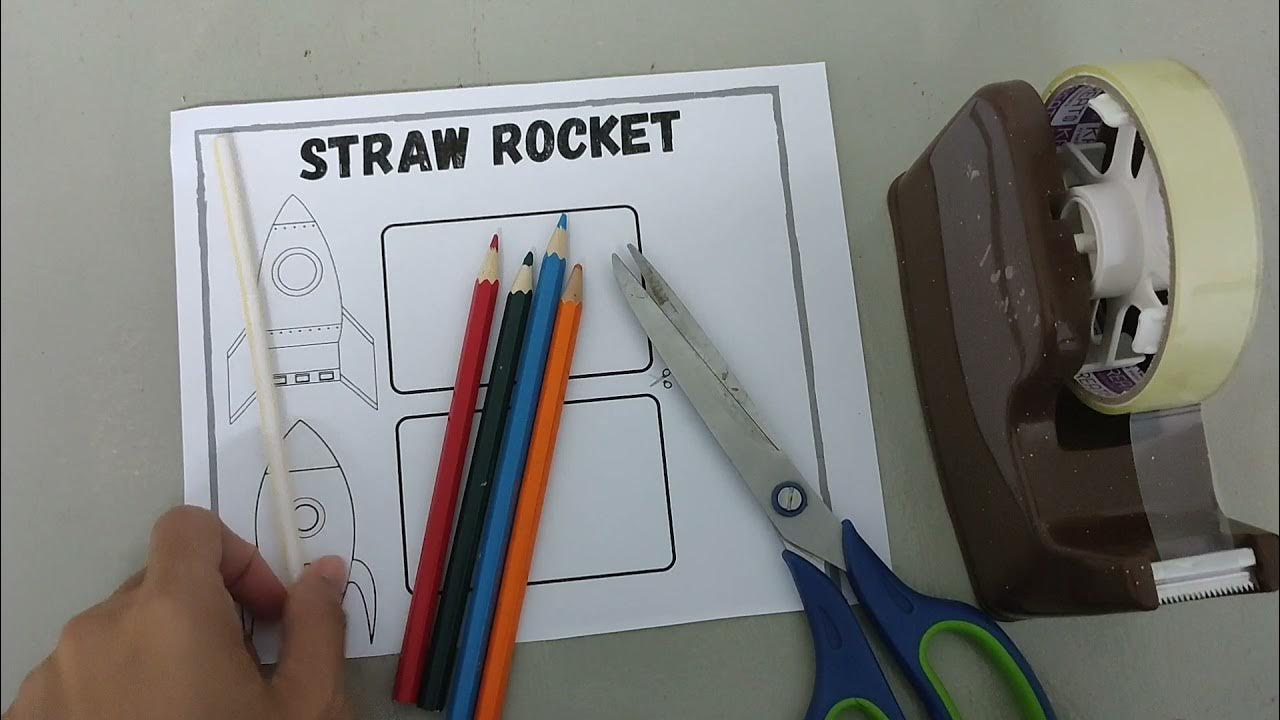 Straw Rocket Launcher for Oral Sensory and To Strengthen Mouth Muscle ...