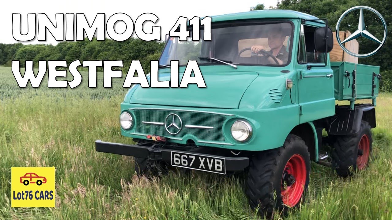 Driving the Unimog 411 Westfalia - YouTube