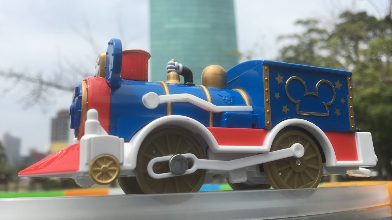 Disney Dream Railway Mickey Mouse Circus Locomotive visit Taichung ...