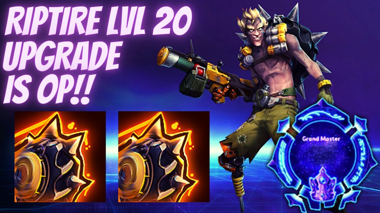Junkrat Riptire - Riptire 20 Upgrade is OP! - Grandmaster Storm League ...