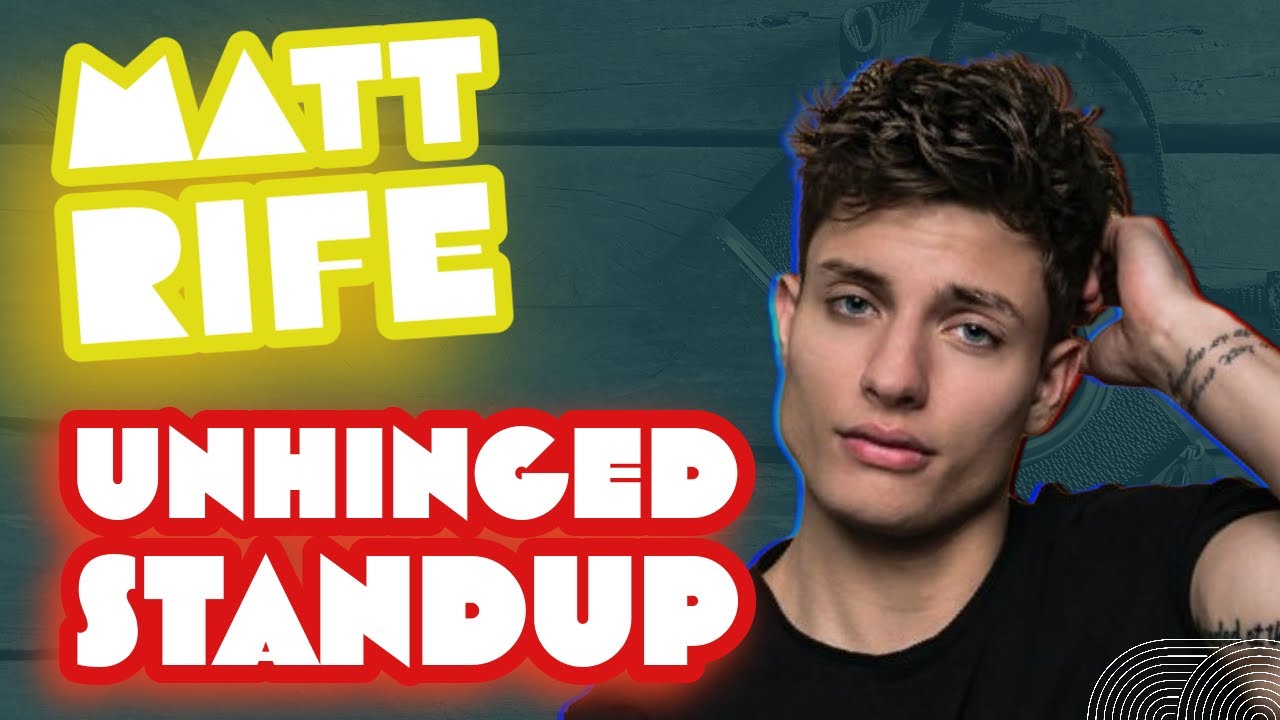 Matt Rife | Unhinged Stand-Up Compilation - YouTube