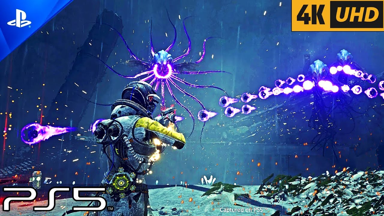Returnal Looks ABSOLUTELY AMAZING ON PS5 RAY-TRACING Gameplay PS5 GAMES ...