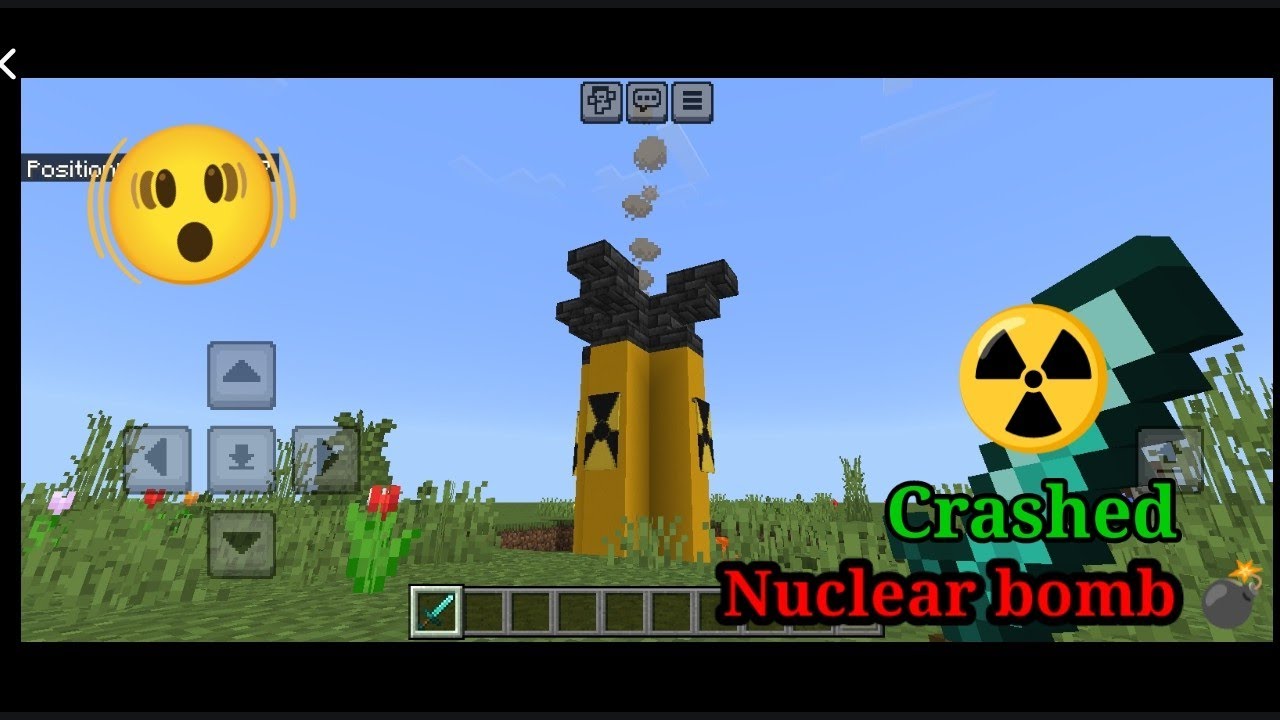 making a nuclear bomb in Minecraft - YouTube
