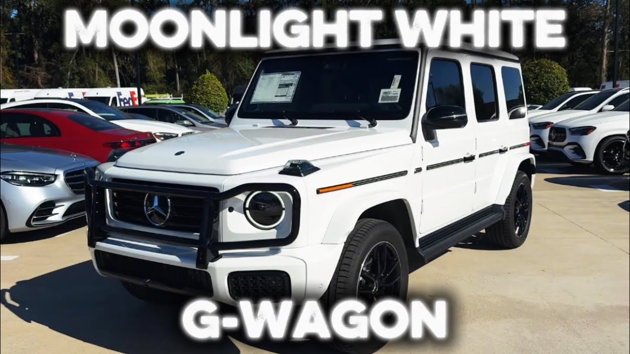 2026 Mercedes-Benz G550 4MATIC — MANUFAKTUR Moonlight White | Luxury ...