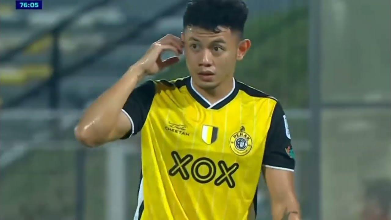 Tommy Mawat (3) Vs Penang FC• Tommy All Touches And Performance For Perak FC In Liga Super ...