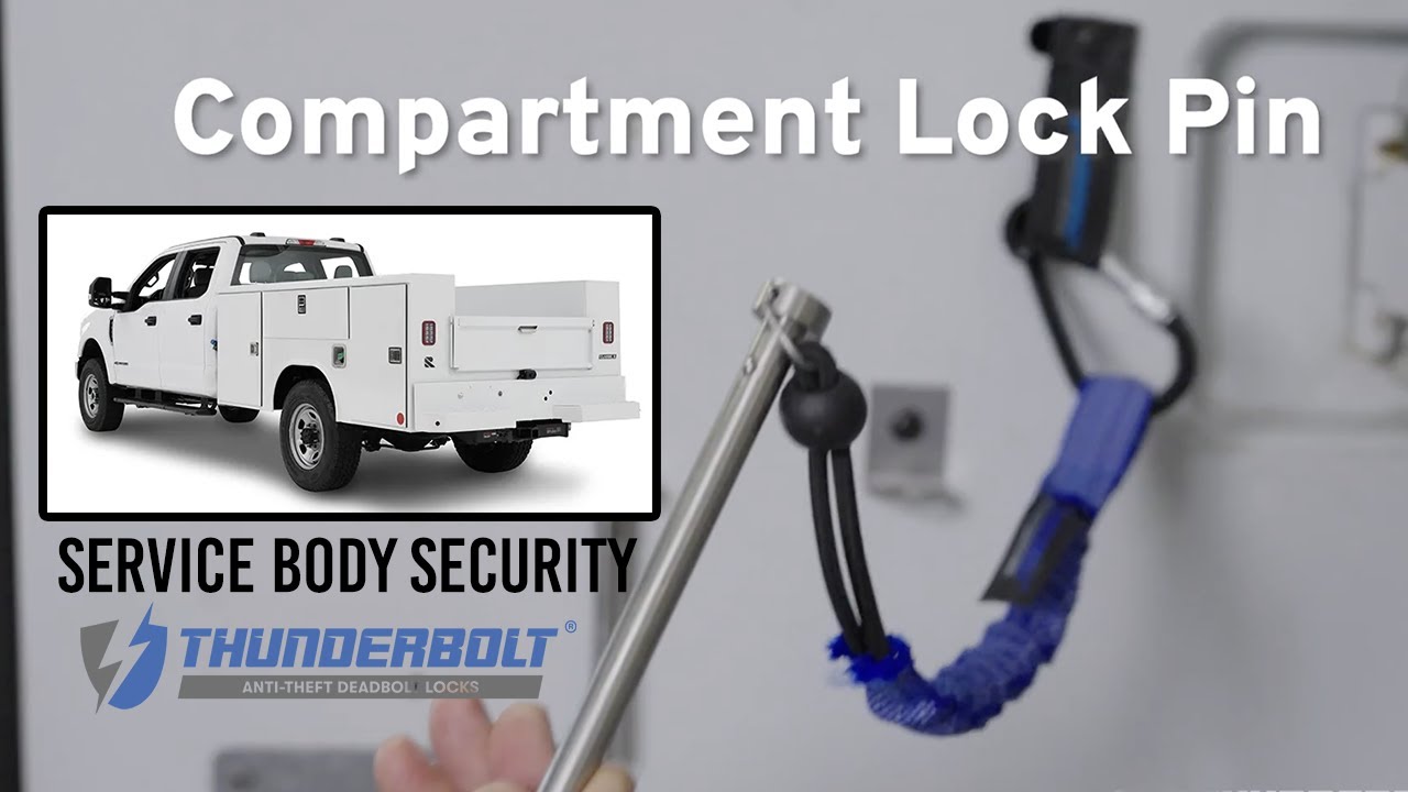 Compartment Lock Pin for Service Bodies and Utility Trucks - YouTube