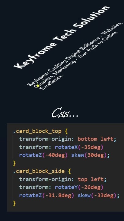 How To Create A Title Style Animation Html Css And Coding Mkchohan Developer π― Youtube